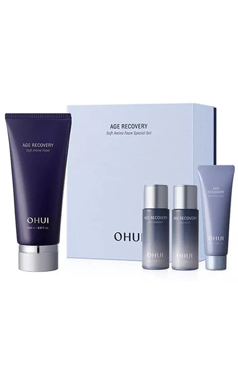 OHUI Age Recovery Foam Set | CITY PALACE BEAUTY